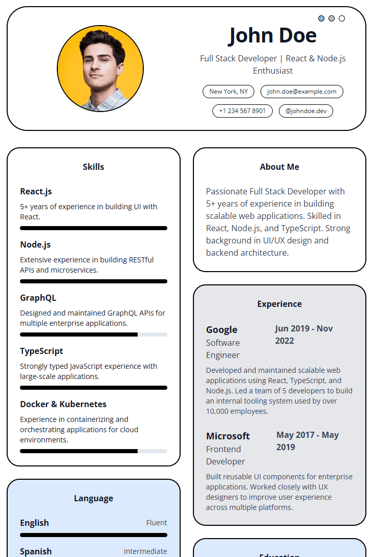 Revamaze - Free Resume Builder, CV Maker & AI-Powered Career Tools